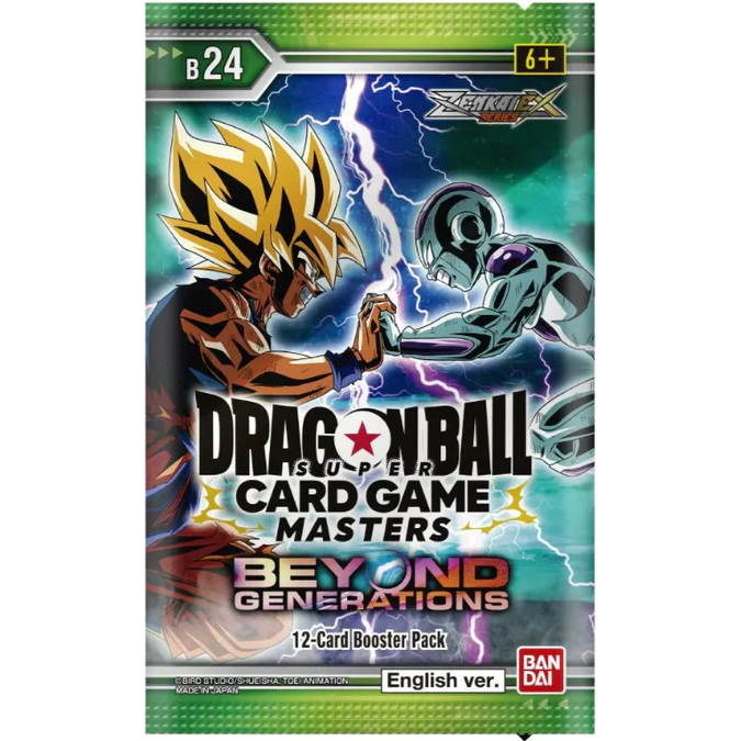 Dragon Ball Super Card Game: Masters Zenkai Series 07 - Beyond Generations - Booster Pack