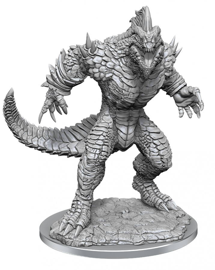Dungeons & Dragons: Nolzur’s Marvelous Miniatures - Lizardfolk Render