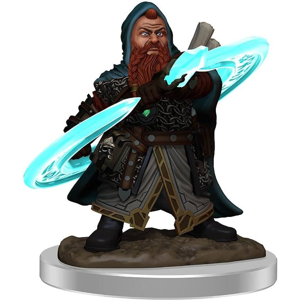 Pathfinder Battles - Premium Figures - Male Dwarf Sorcerer