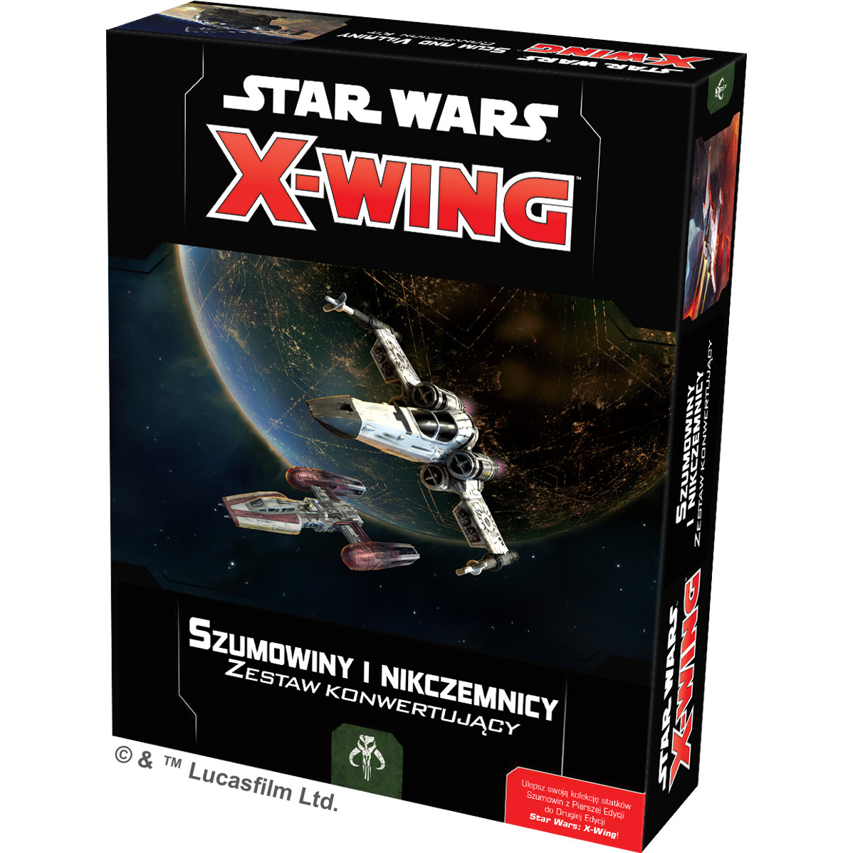 Star Wars: X-Wing - Szumowiny i nikczemnicy - Zestaw konwertujący (2018 ...