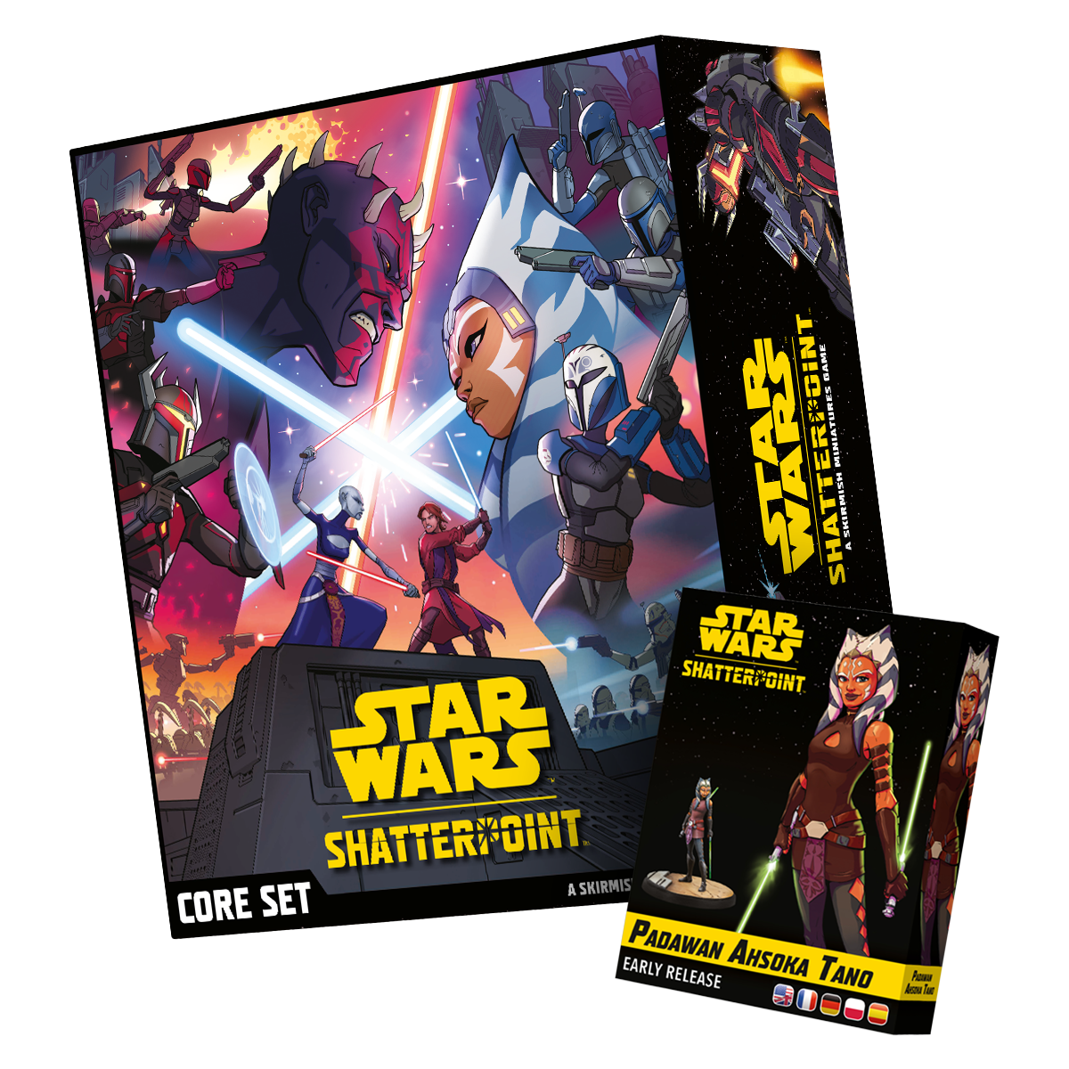 Star Wars: Shatterpoint - Core Set + Padawan Ahsoka Tano