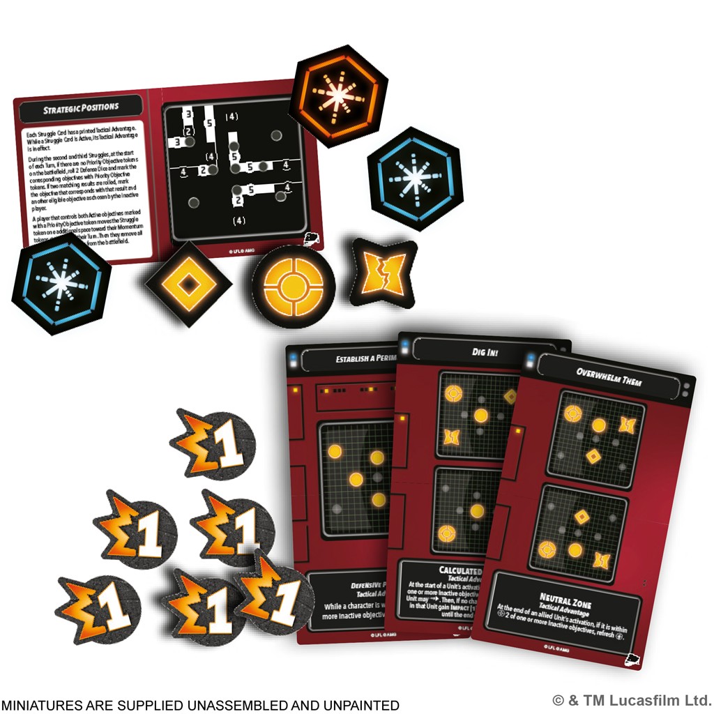 Star Wars: Shatterpoint - Strategic Positions - Mission Pack
