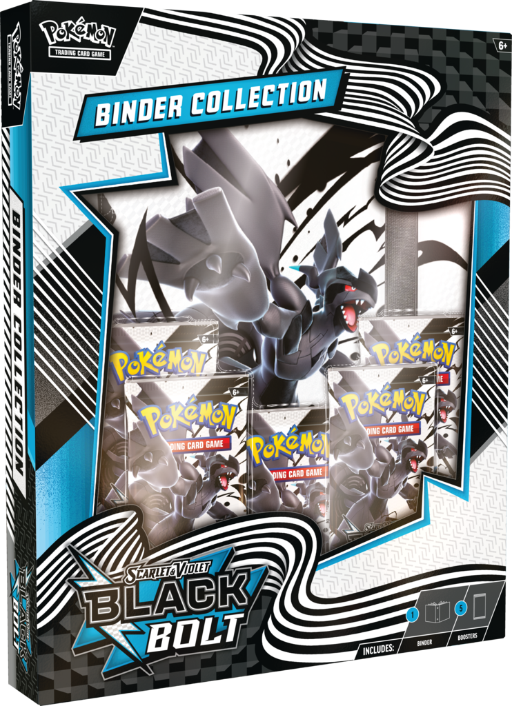 Pokémon TCG: Scarlet & Violet - Black Bolt - Binder Collection - Zekrom
