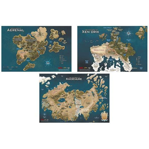 Dungeons & Dragons: Eberron Maps