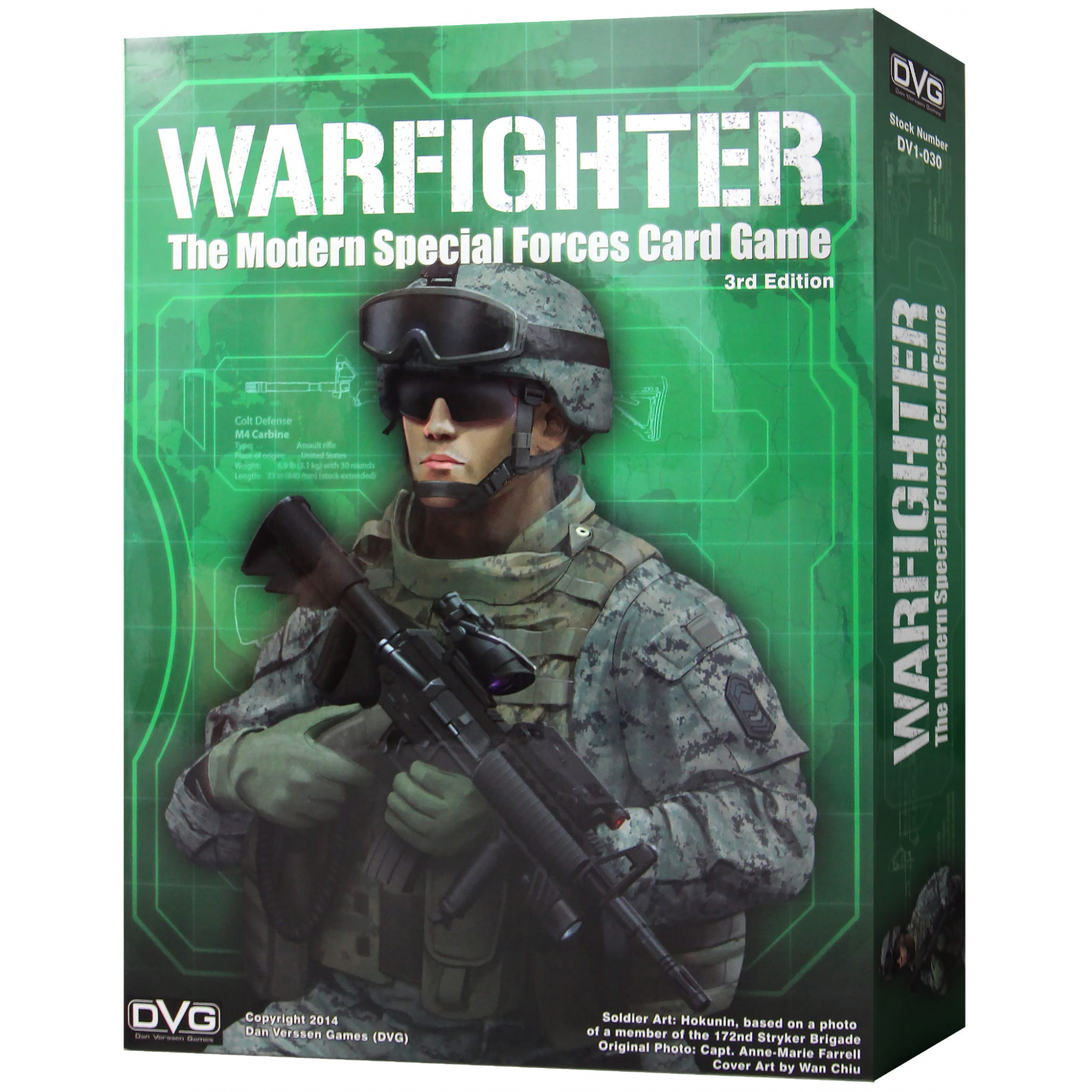 Warfighter: The Modern Special Forces Card Game (3rd edition)