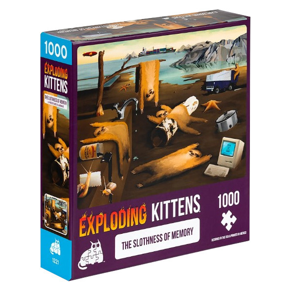 Exploding Kittens Puzzle: Slothness Of Memory (1000 elementów) Exploding Kittens Puzzle: Slothness Of Memory (1000 elementów)