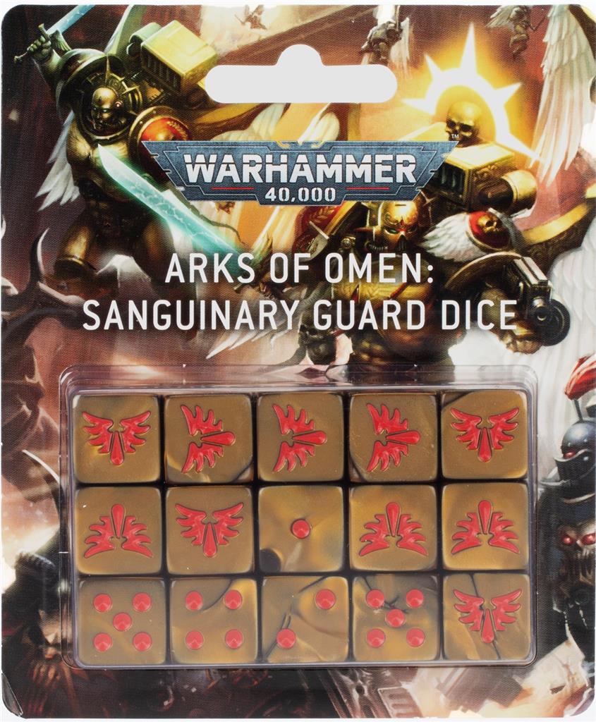 Warhammer 40,000: Arks of Omen - Sanguinary Guard Dice Warhammer 40,000: Arks of Omen - Sanguinary Guard Dice