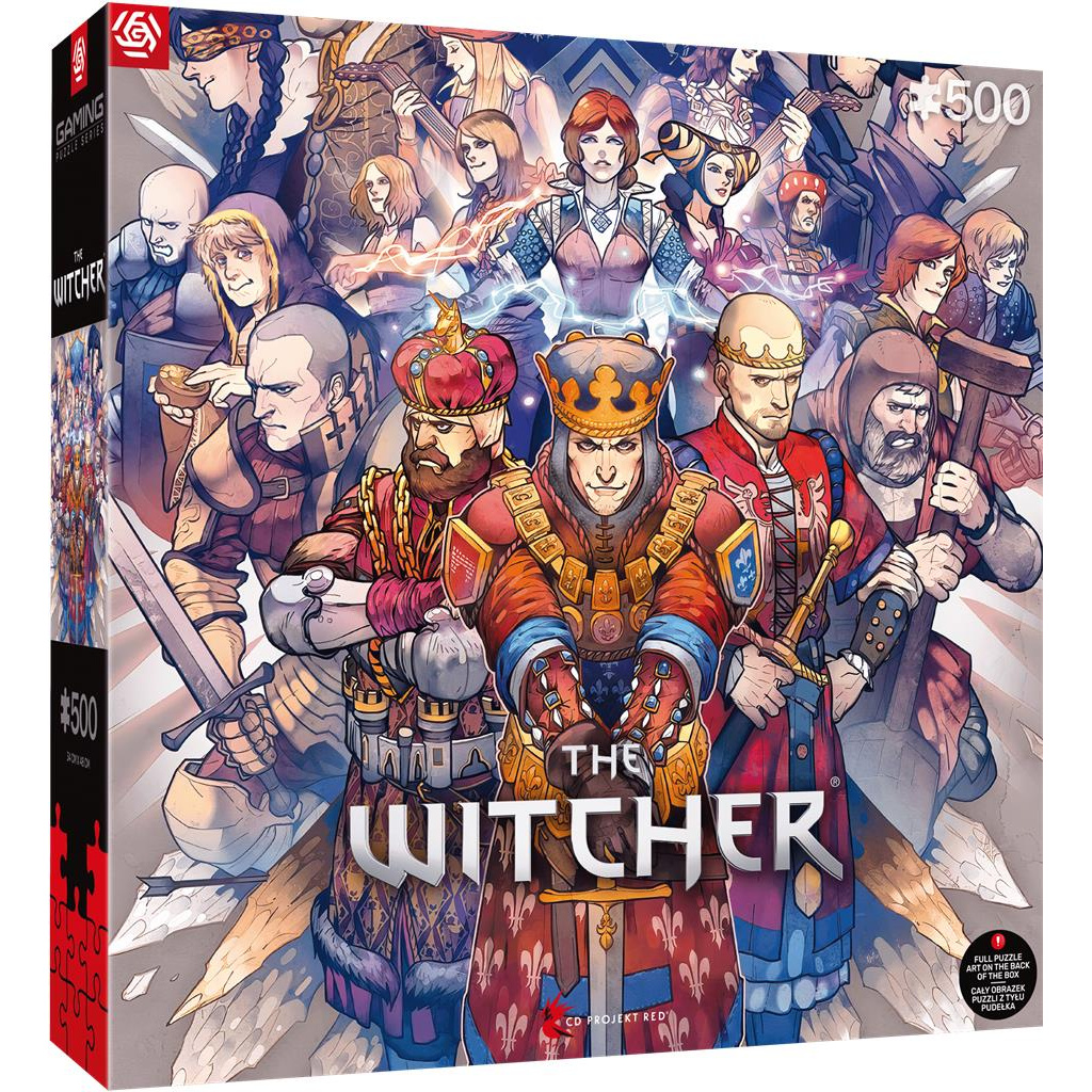 Good Loot Puzzle: The Witcher - Northern Realms (500 elementów)