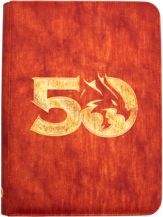 Ultra Pro: Dungeons & Dragons - 50th Anniversary - Book & Character Folio