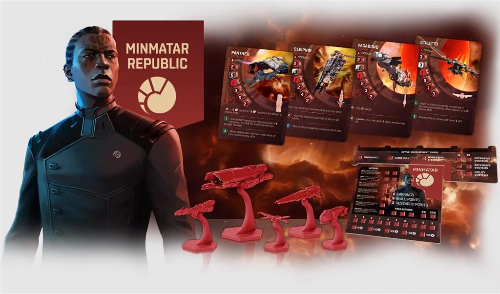EVE: War for New Eden - Minmatar Collector's Set