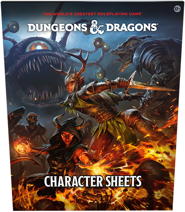 Dungeons & Dragons: Character Sheets (2024)