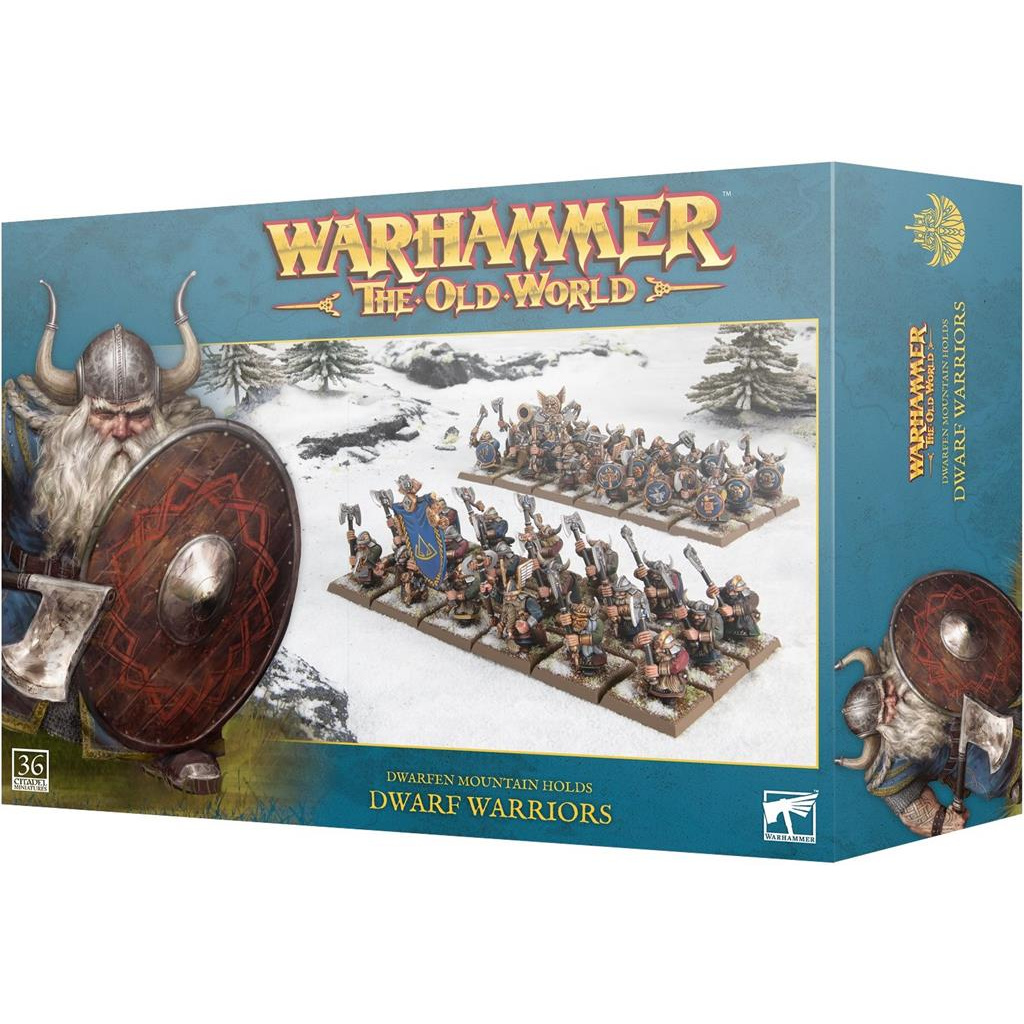 Warhammer The Old World: Dwarfen Mountain Holds - Dwarf Warriors