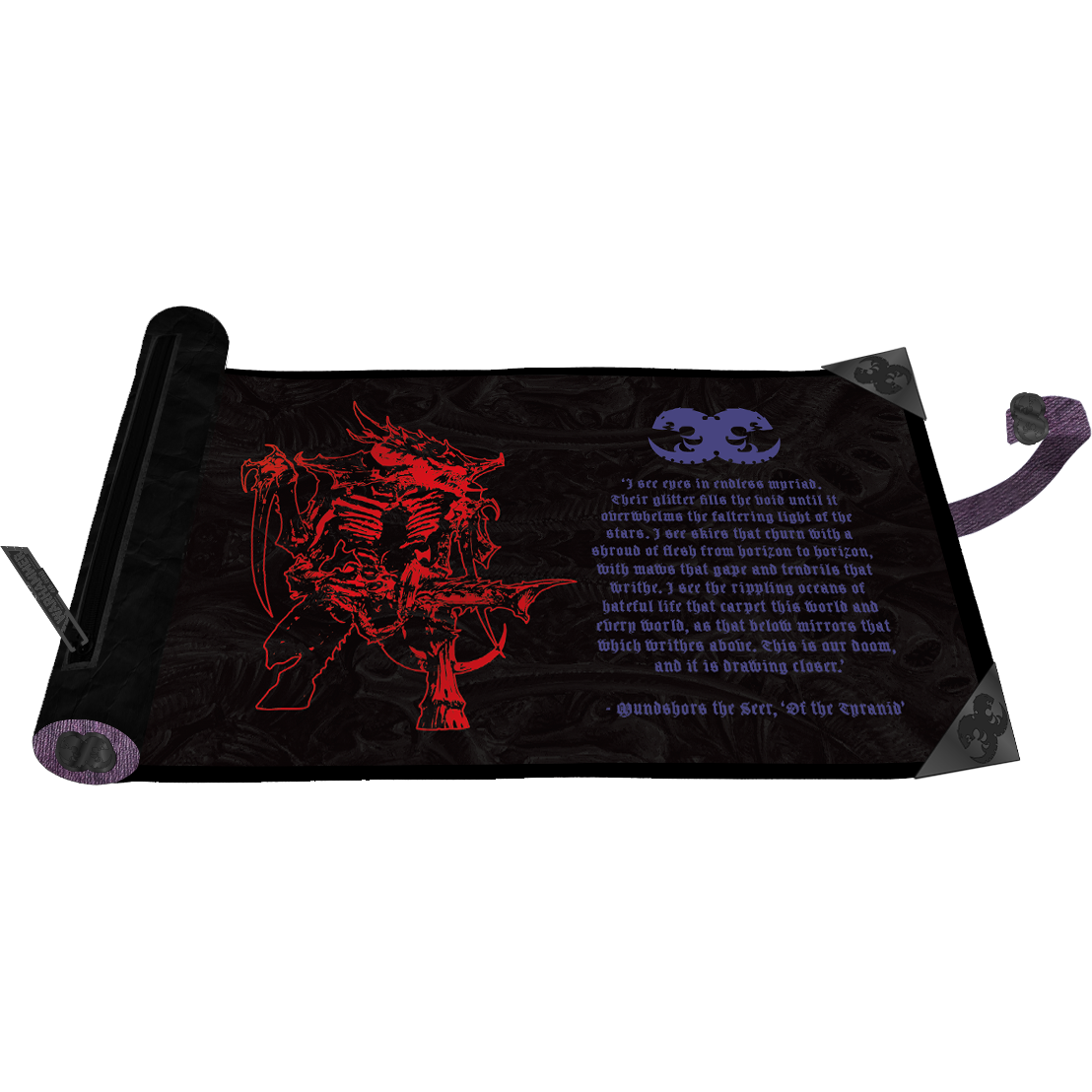 Ultra-Pro: Warhammer 40,000 - Dice Scroll - Tyranid (Premium Foil)