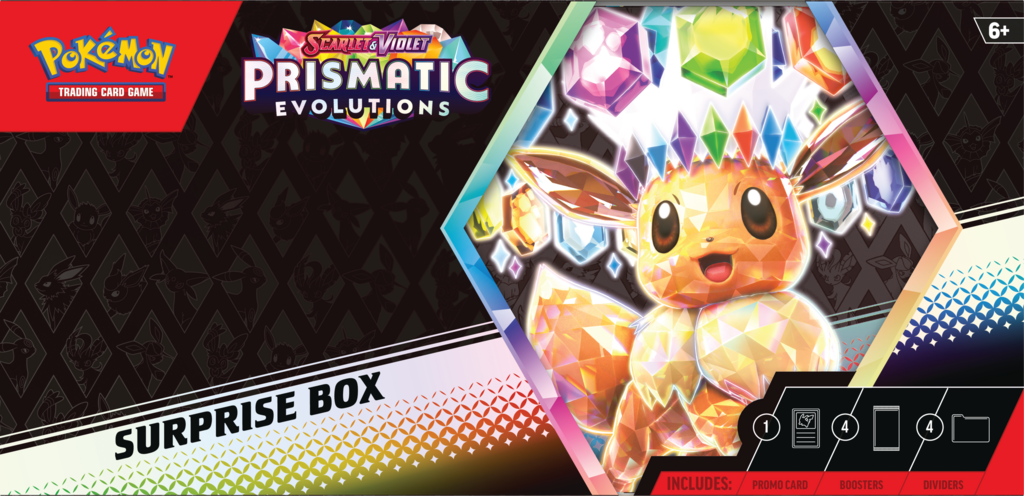 Pokémon TCG: Scarlet & Violet - Prismatic Evolutions - Surprise Box Collection