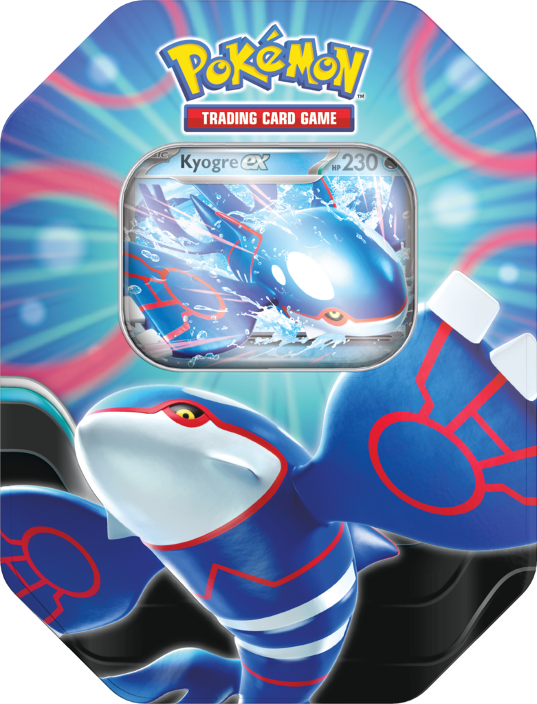 Pokémon TCG: SV Spring Azure Legends Tin - Kyogre ex