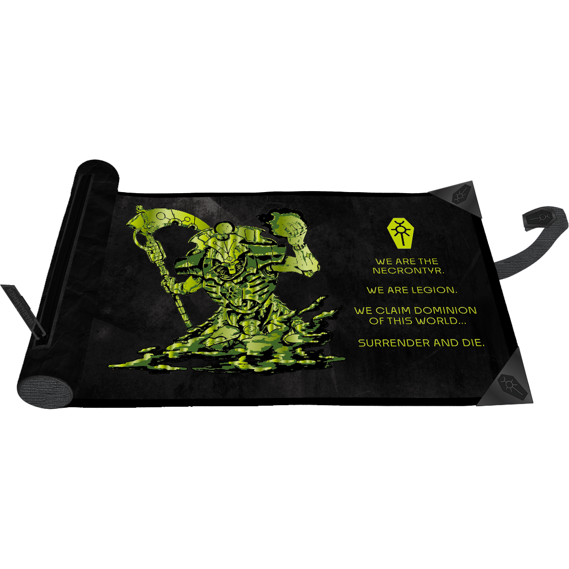 Ultra-Pro: Necron Codex Aligned - Dice Scroll Premium Foil
