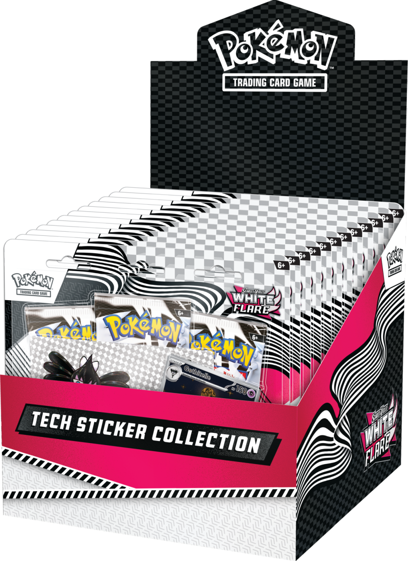 REBEL Hurt: Pokémon TCG: Scarlet & Violet - White Flare - Tech Sticker ...