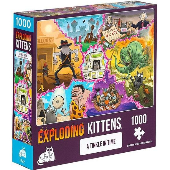 Exploding Kittens Puzzle: A Tinkle In Time (1000 elementów) Exploding Kittens Puzzle: A Tinkle In Time (1000 elementów)