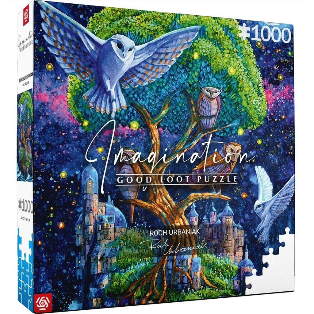Good Loot Puzzle: Imagination Roch Urbaniak - Wyspa Sów (1000 elementów) Good Loot Puzzle: Imagination Roch Urbaniak - Wyspa Sów (1000 elementów)